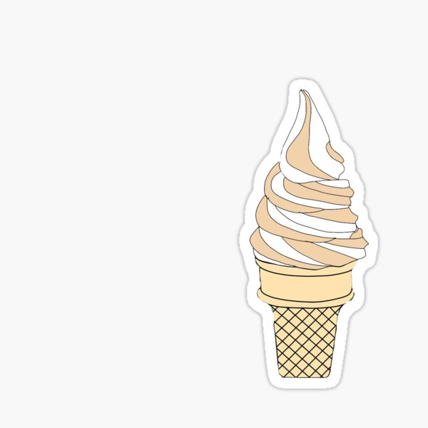 "Creamsicle icecream" Sticker for Sale by Reeses-stickers | Redbubble
