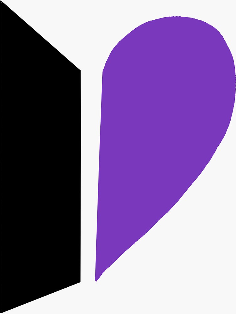 "Purple Logo" Sticker for Sale by bene224 | Redbubble