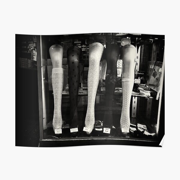 "Hosiery display" Poster for Sale by bernwebb | Redbubble