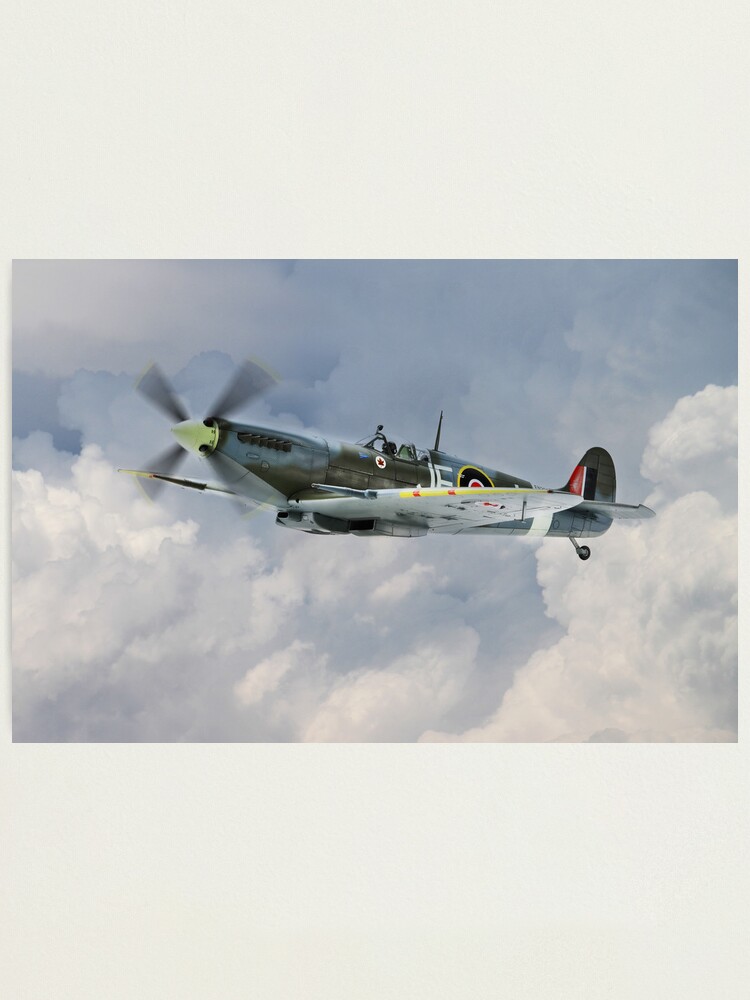 "Johnnie Johnson Spitfire Mk IX" Photographic Print by aviationart ...