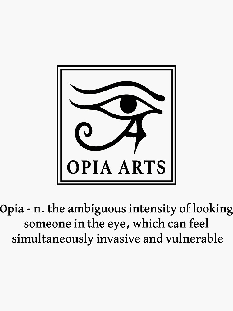 "Opia Logo" Sticker for Sale by OpiaArts | Redbubble