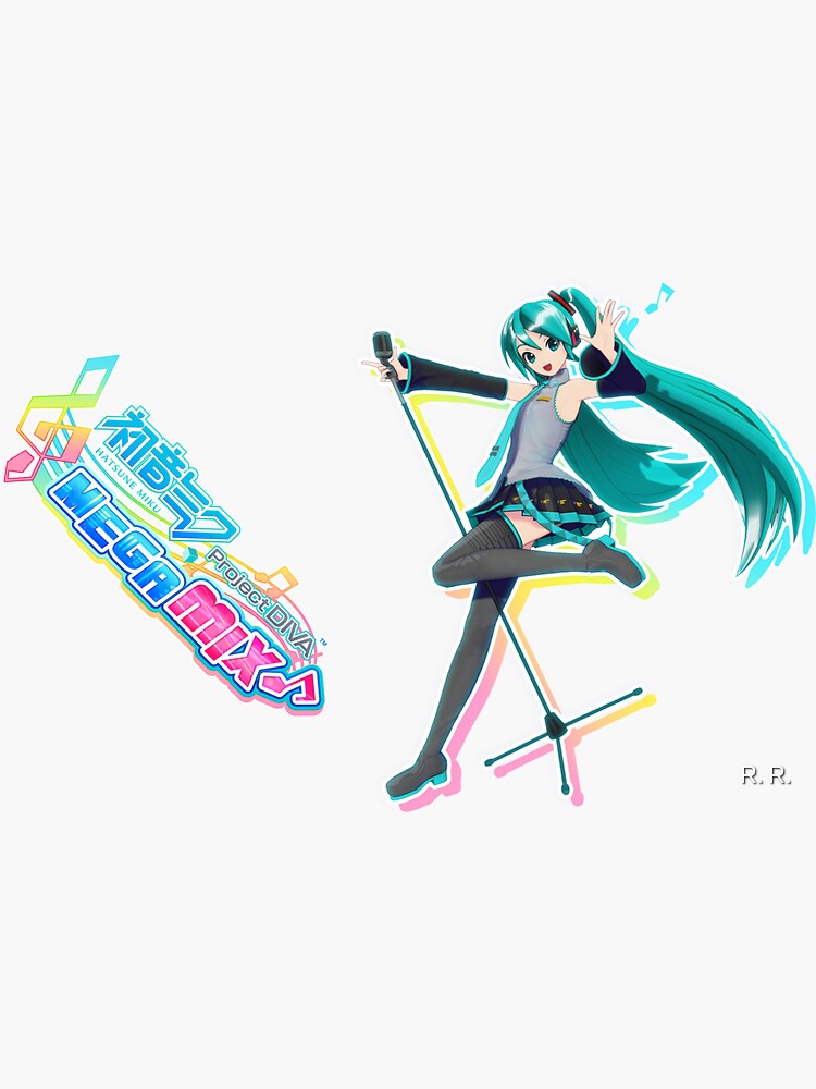 "Hatsune Miku Project Diva Sticker set" Sticker by ididitironiclly ...