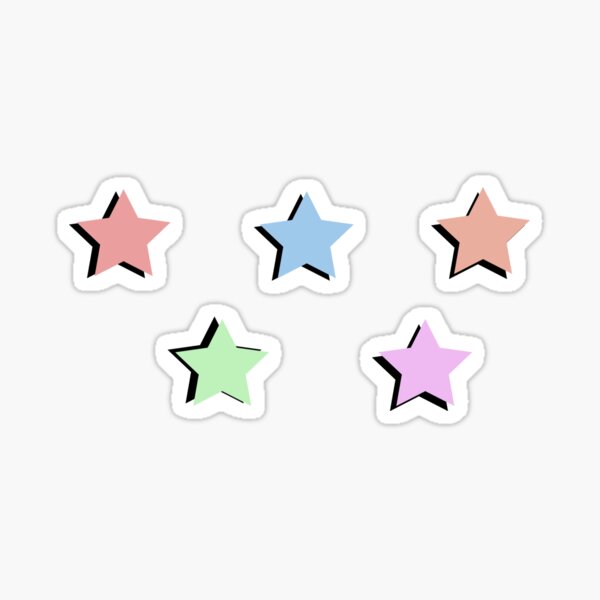 "star sticker pack" Sticker by stickerssella | Redbubble