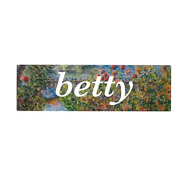 "Taylor Swift Betty Monet" Sticker for Sale by Texas2 | Redbubble