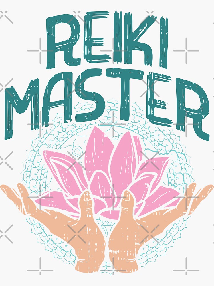 "Spiritual Healing - Reiki Master" Sticker for Sale by Sandra78 | Redbubble