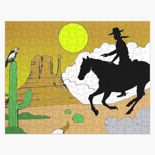 Wild West Jigsaw Puzzles | Redbubble