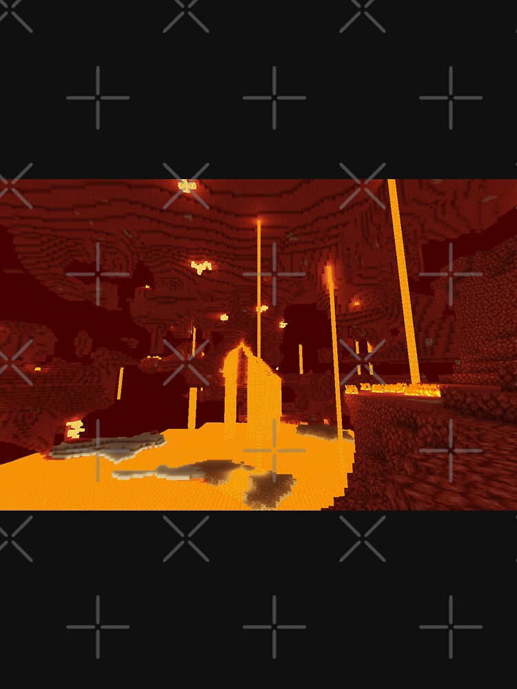 "Minecraft - Der Nether" T-Shirt von MarMedStudios | Redbubble
