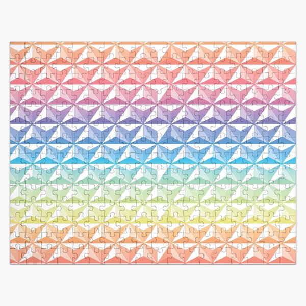 "Geodesic Sphere, Rainbow" Jigsaw Puzzle for Sale by jinigo1 | Redbubble