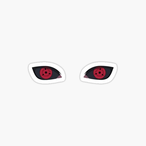 "RED EYES" Sticker by Kanthu | Redbubble