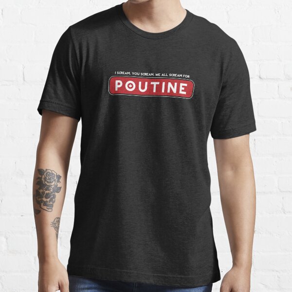 "Poutine Quebec Canada Maple Leaf Canadian National Dish" T-shirt by ...