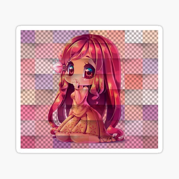 "Chibi Anime" Sticker for Sale by leyla-2 | Redbubble