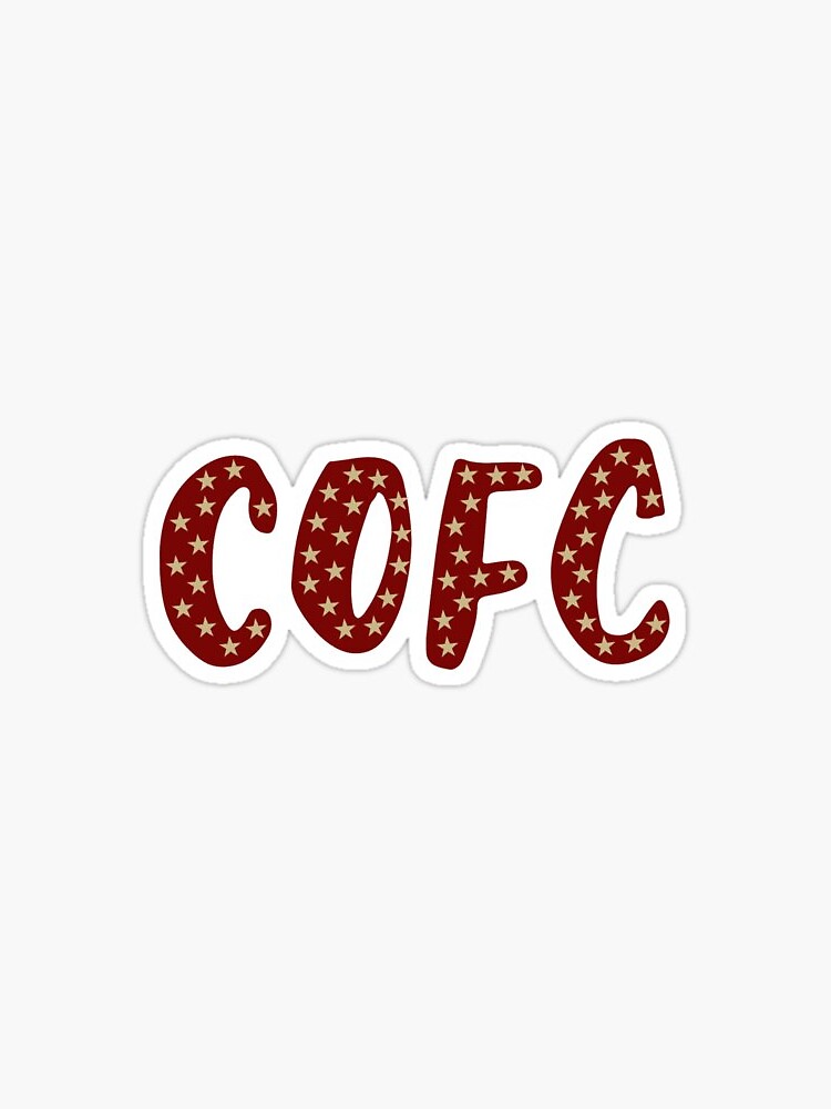 "College of Charleston "CofC" Logo " Sticker for Sale by RepYourCollege ...