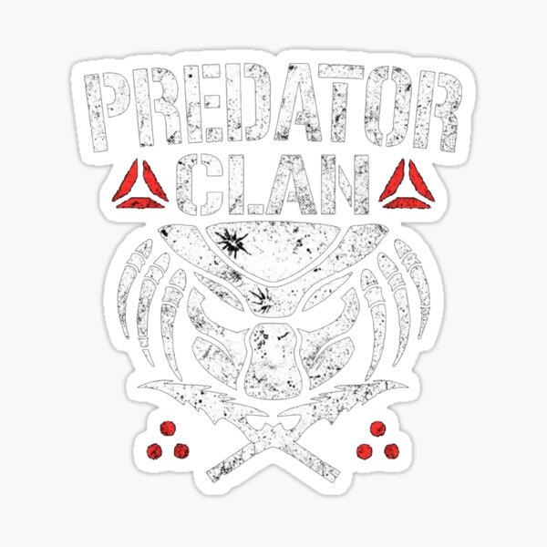 "Predator Clan" Sticker for Sale by black-maple | Redbubble