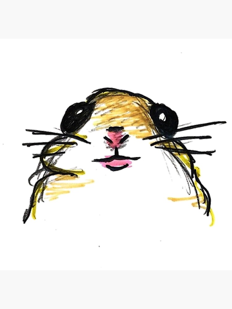 "Hamster staring meme" Poster by iarasosan | Redbubble