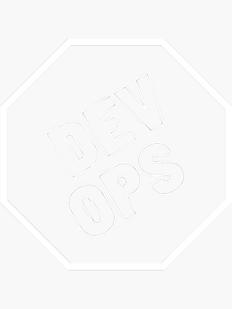 "DevOps" Sticker for Sale by BalfrogClothing | Redbubble