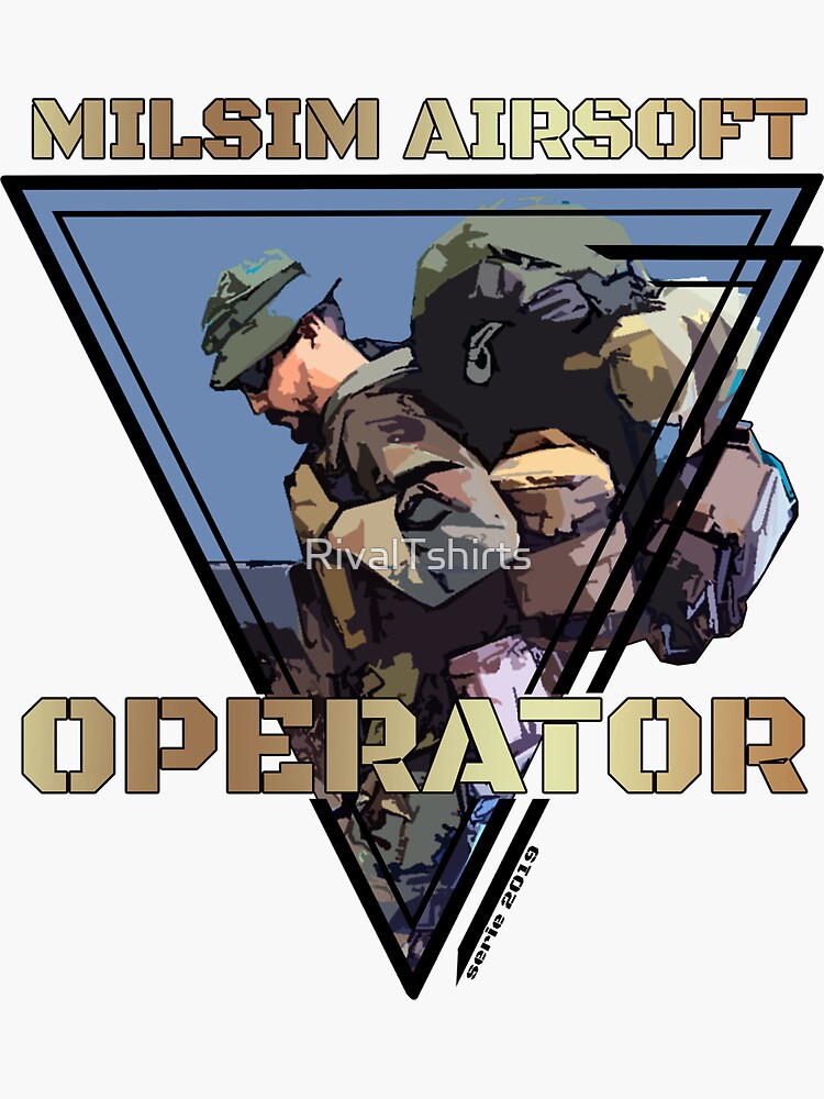 "airsoft milsim" Sticker by RivalTshirts | Redbubble