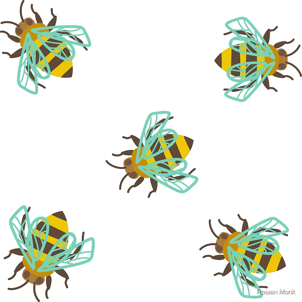 "Bee COOLER " by Rowan Monk | Redbubble