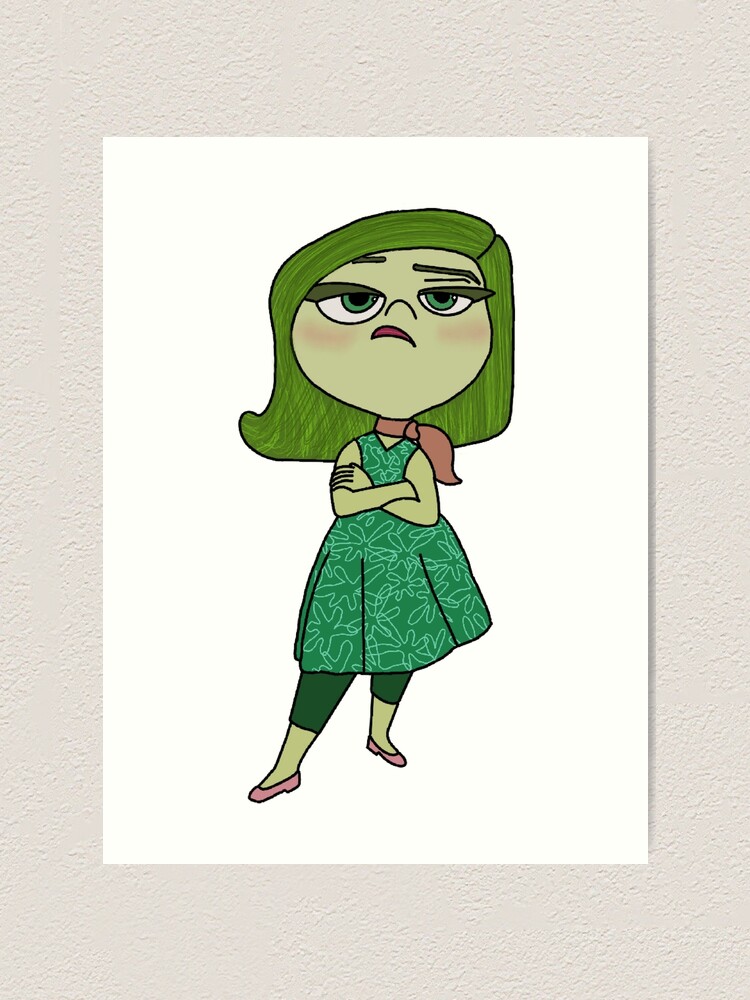 "Disgust inside out" Art Print by daniellemeliny | Redbubble
