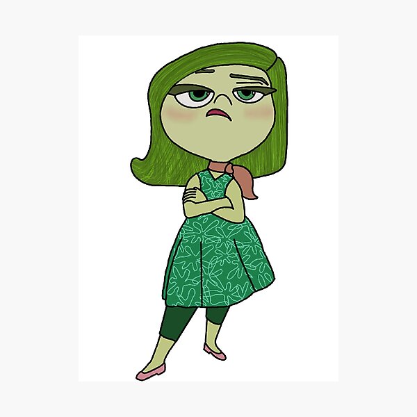 "Disgust inside out" Photographic Print for Sale by daniellemeliny ...