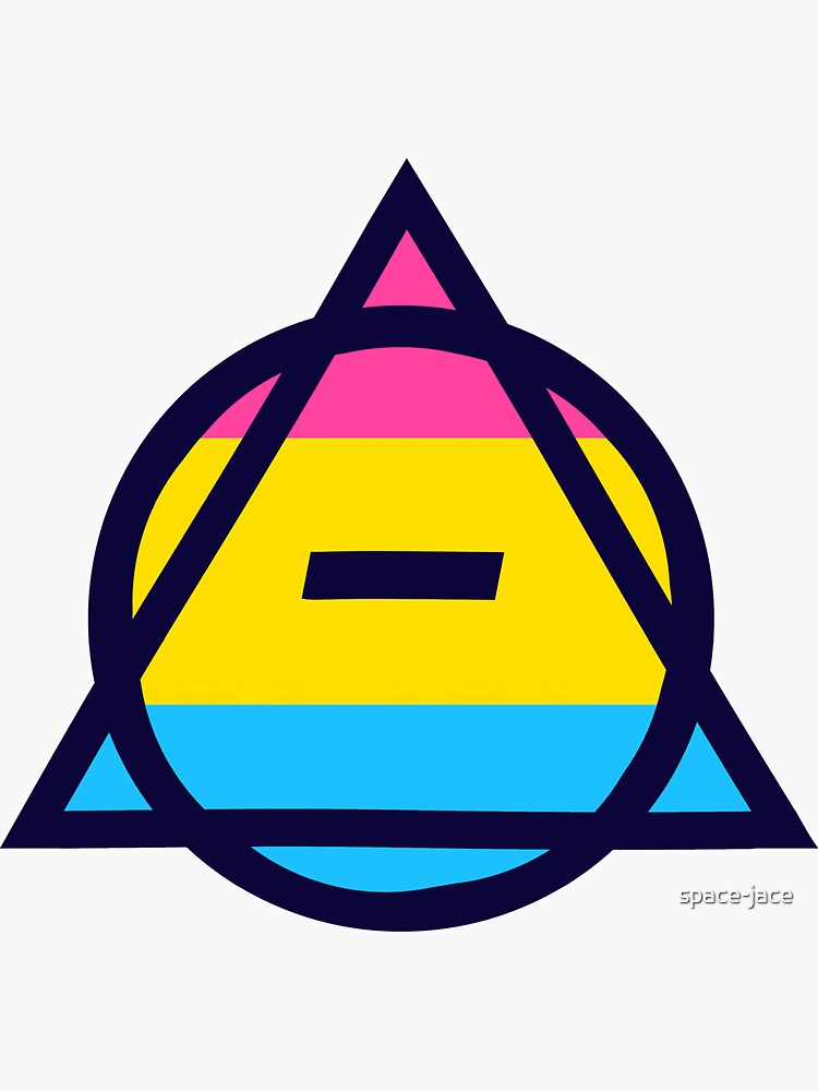 Pan Therian Pride Sticker For Sale By Space Jace Redbubble
