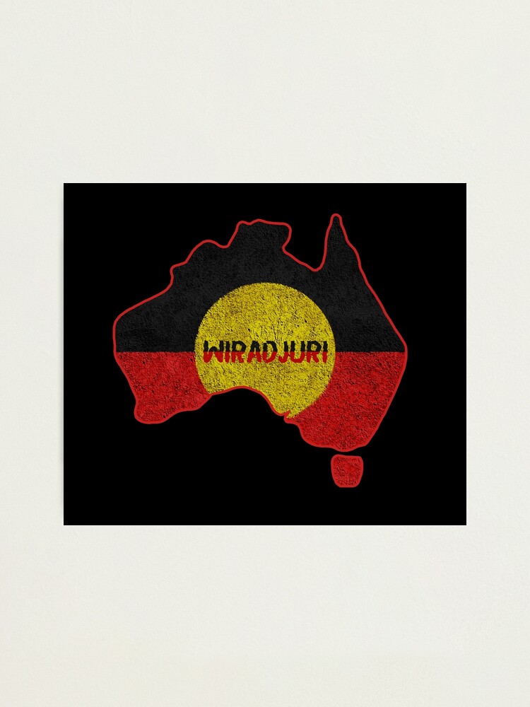 "Aboriginal Map Wiradjuri" Photographic Print by GuessDesigns | Redbubble