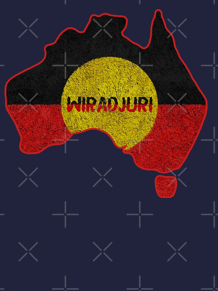 "Aboriginal Map Wiradjuri" Lightweight Hoodie by GuessDesigns | Redbubble