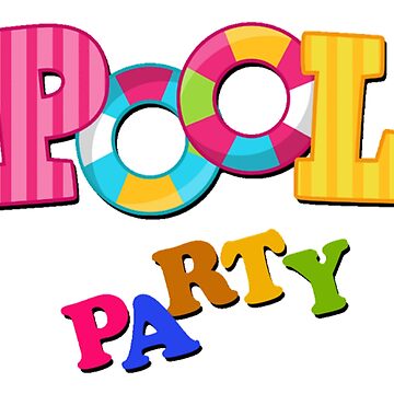 Pool Party Logo Png