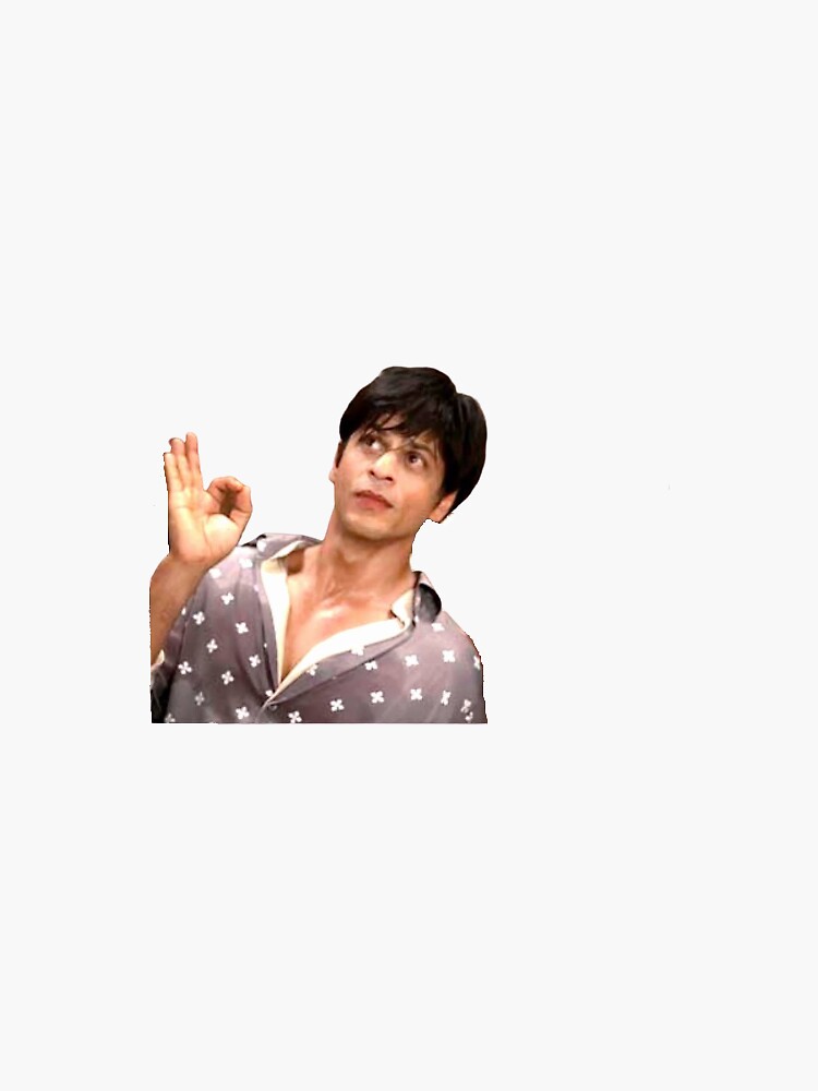 "SRK Sticker" Sticker for Sale by Danlatif | Redbubble