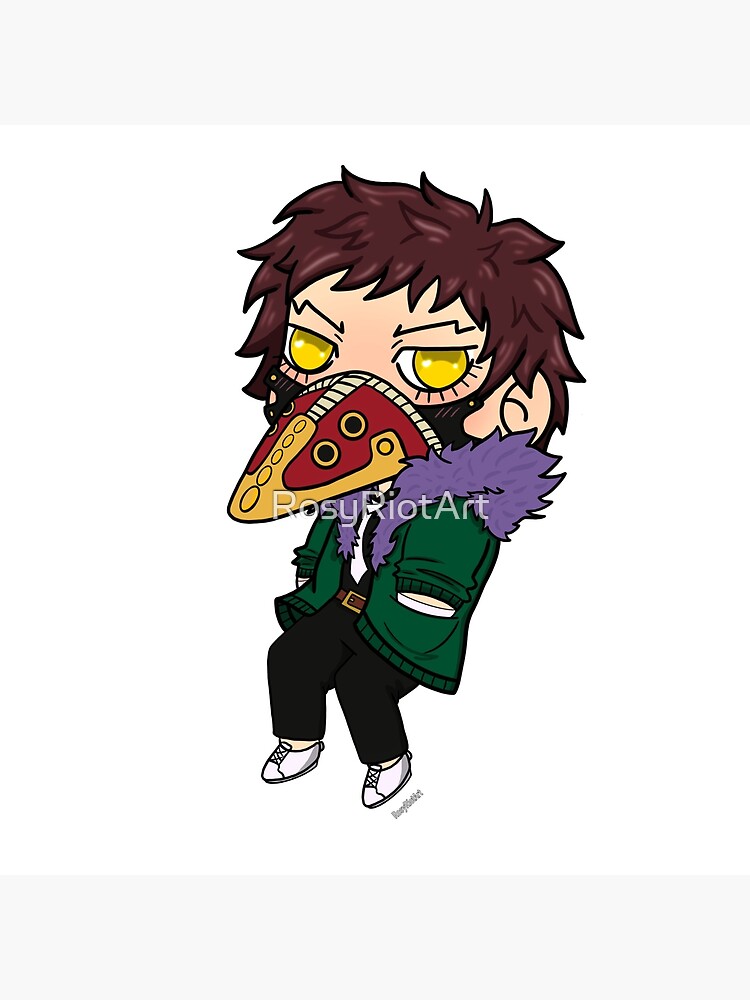 "Chibi Overhaul" Poster for Sale by RosyRiotArt | Redbubble