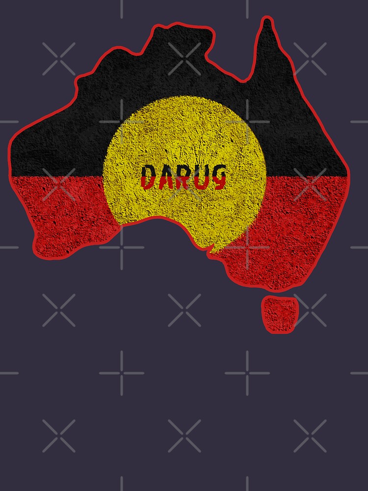 "Aboriginal Map Darug" T-shirt for Sale by GuessDesigns | Redbubble ...