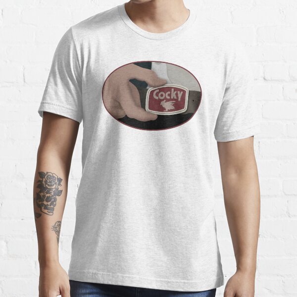 "Cocky Belt Buckle" T-shirt by JayTrull | Redbubble