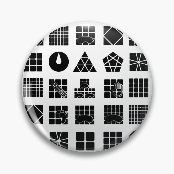 "WCA All 18 Events Cube Collage (Square-1, Clock, Multi-Blind, FMC, One ...