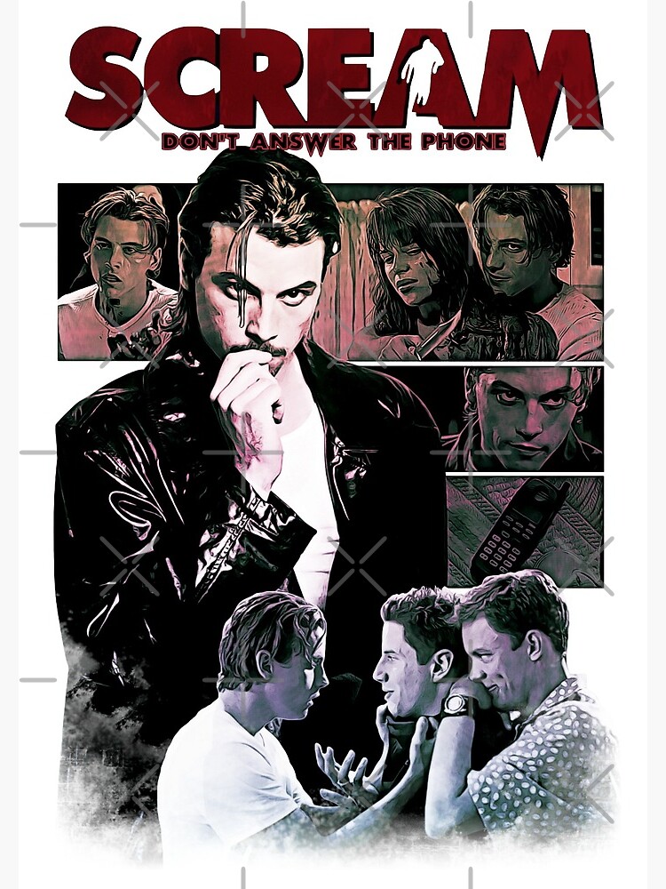 "Scream retro poster - Billy Loomis" Spiral Notebook for Sale by ...