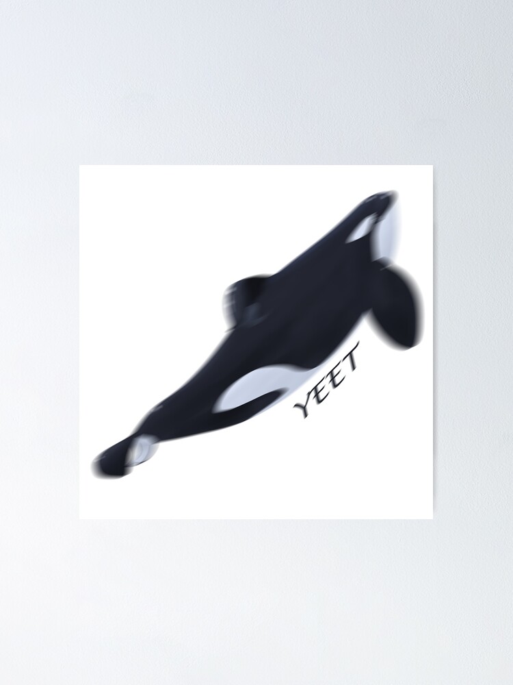 "Cursed Images: Yeet" Poster by KillerWhaleArt | Redbubble