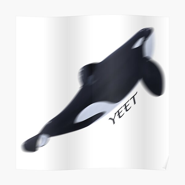 "Cursed Images: Yeet" Poster by KillerWhaleArt | Redbubble