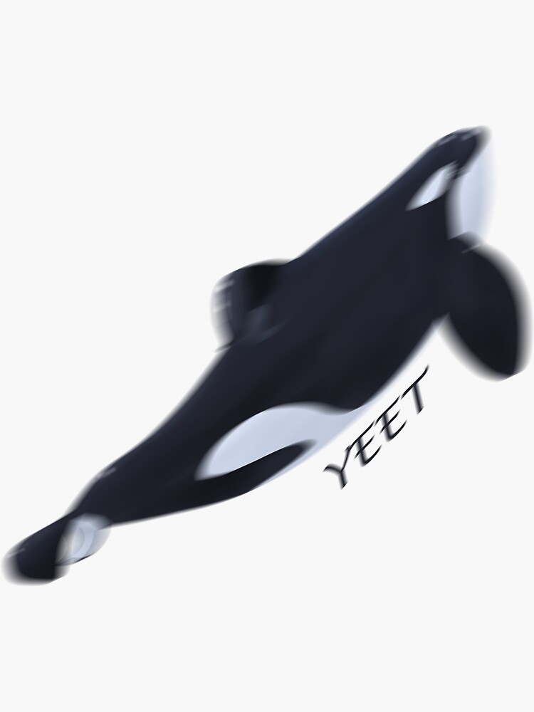 "Cursed Images: Yeet" Sticker by KillerWhaleArt | Redbubble