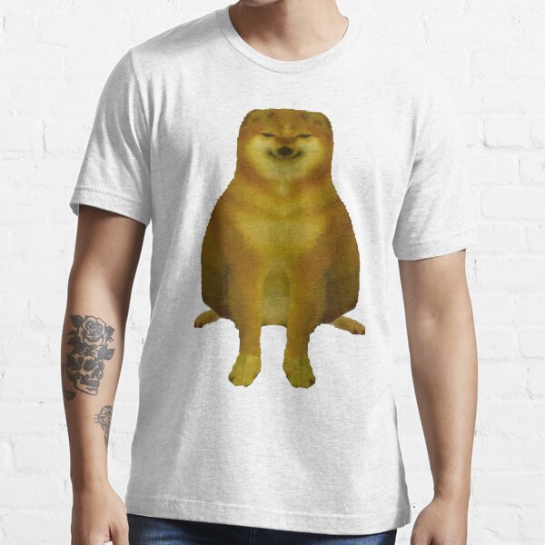 "Front facing Cheems" T-shirt for Sale by HangLooseDraft | Redbubble ...