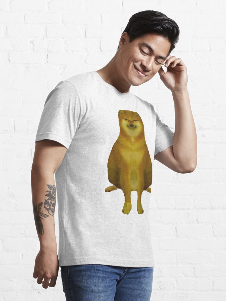 "Front facing Cheems" T-shirt for Sale by HangLooseDraft | Redbubble ...