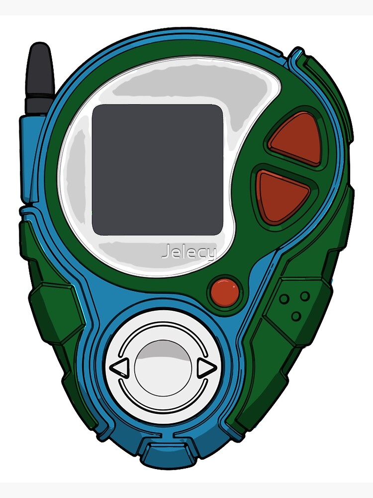 "Davis and Ken's D-3 Digivice" Art Print for Sale by Jelecy | Redbubble