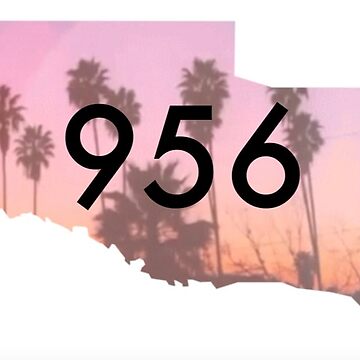 "956 Palm Tree Map" Art Print for Sale by GeneDeLaGarza | Redbubble