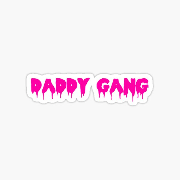 "daddy gang" Sticker for Sale by jennakaplan | Redbubble
