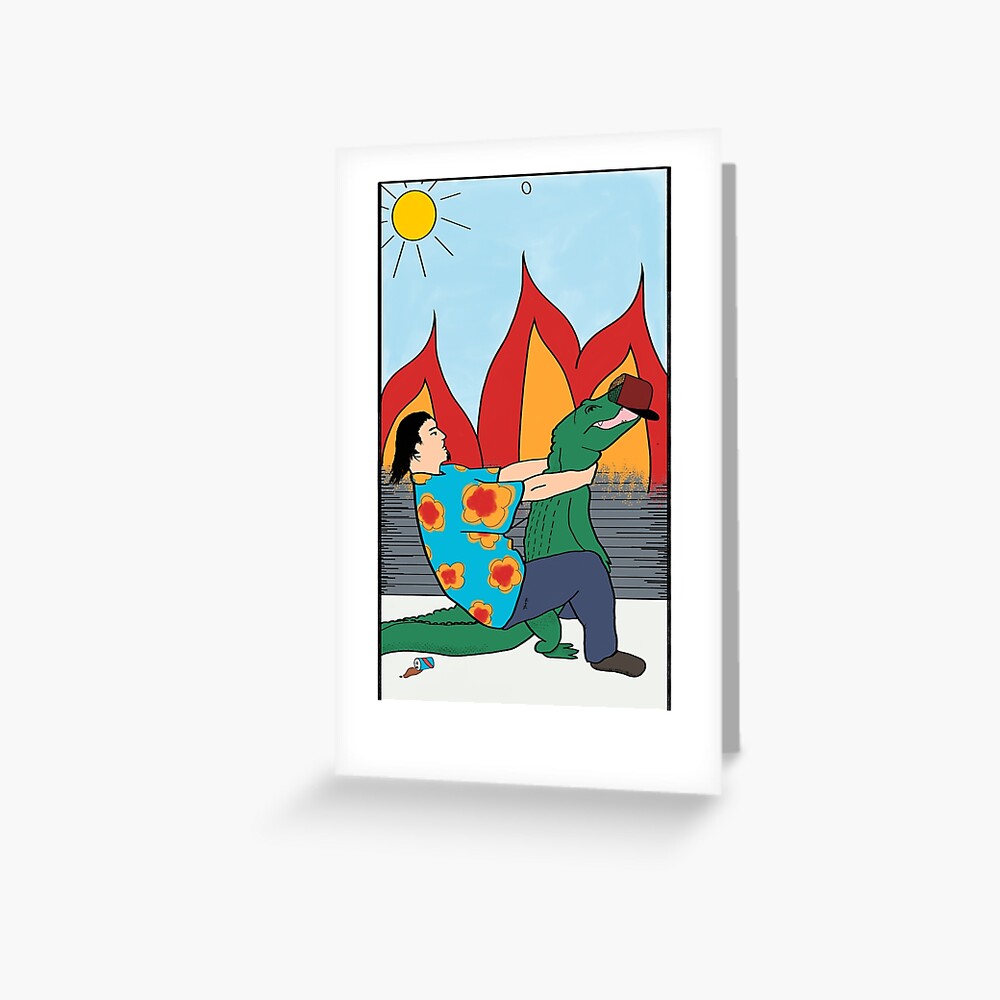 "The Florida Man Tarot Card" Greeting Card by GammaGirl-X | Redbubble