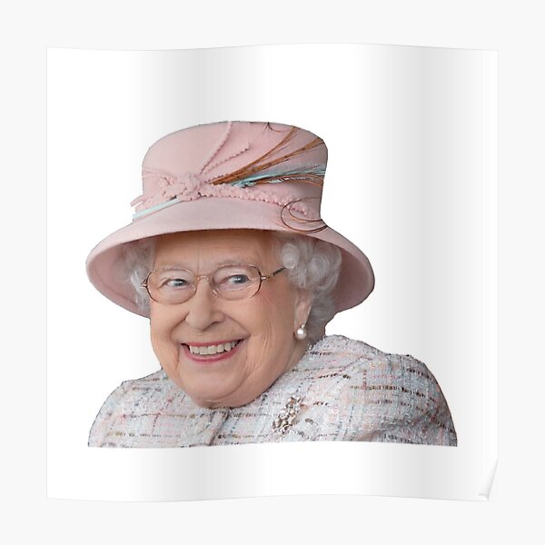 "Queen Elizabeth" Poster for Sale by kyliedesigns | Redbubble