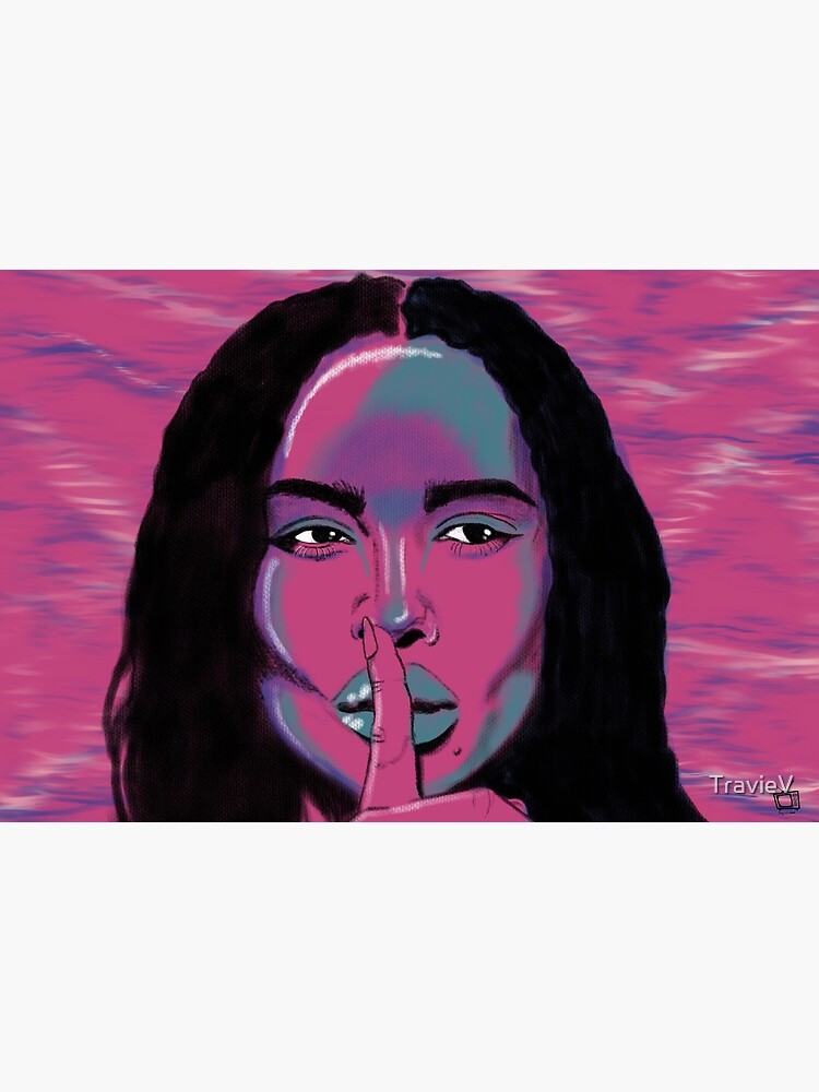 "Shh" Poster by TravieV | Redbubble