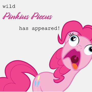 "Pinkius Piecus" Poster for Sale by hannahmander | Redbubble