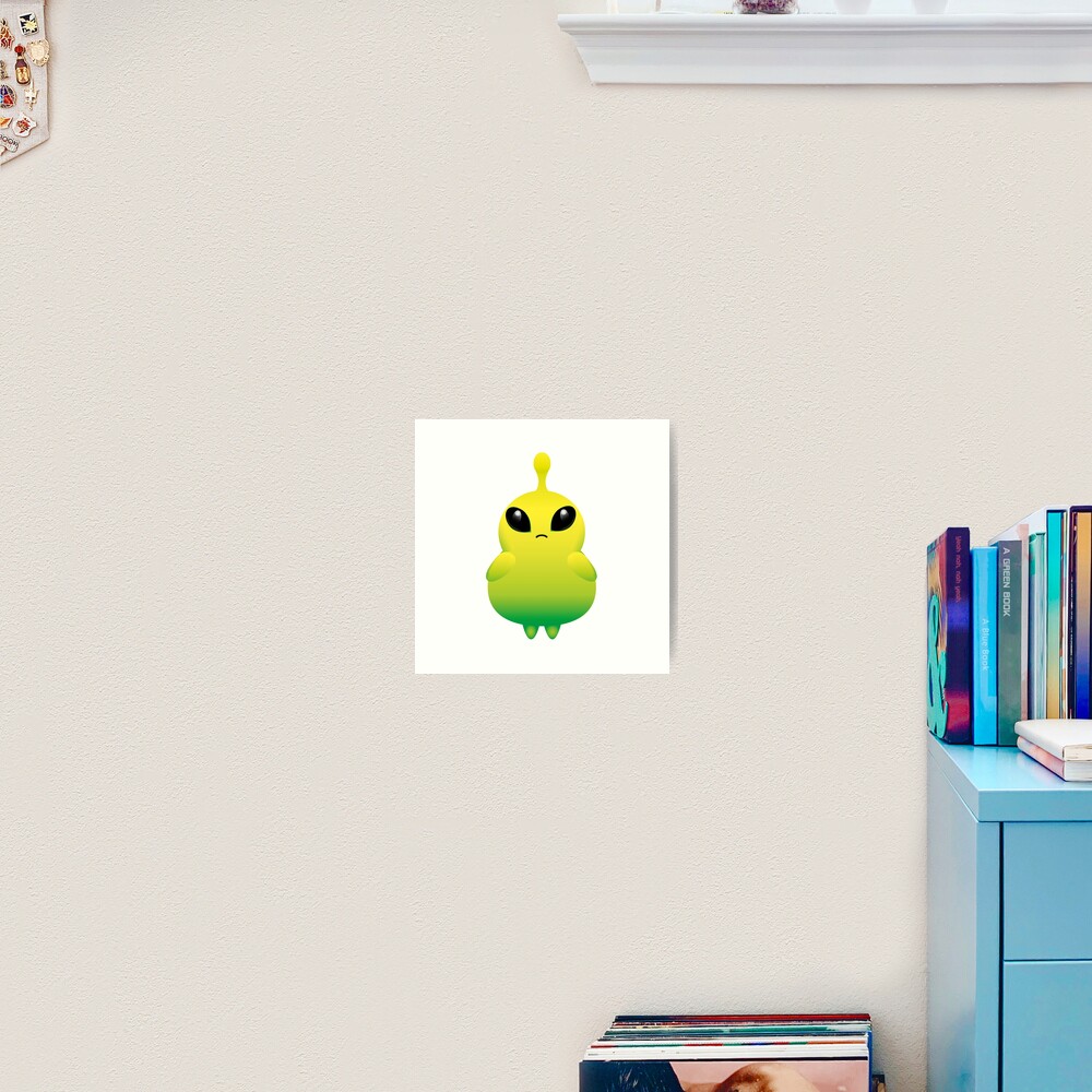 "Astro Alien Meep" Kunstdruck von EMEA | Redbubble
