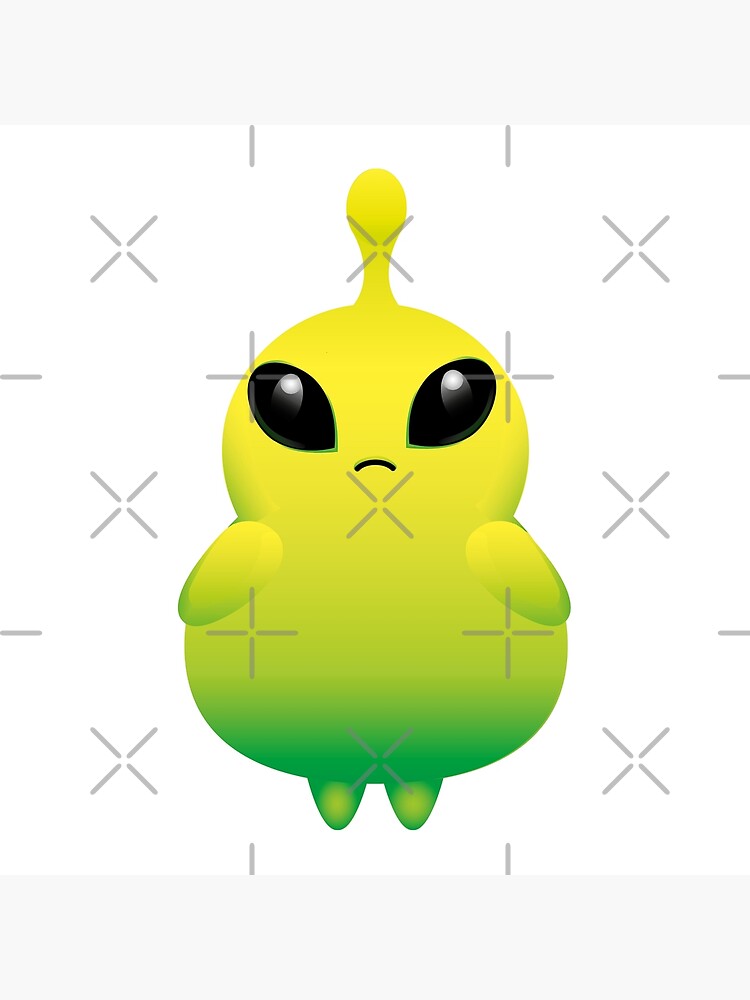 "Astro Alien Meep" Kunstdruck von EMEA | Redbubble