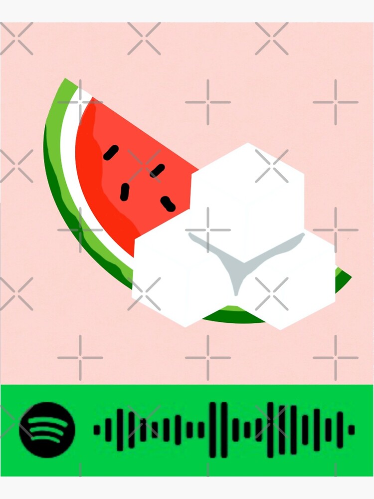 "Harry Styles Watermelon Sugar Spotify Code" Sticker for Sale by ...