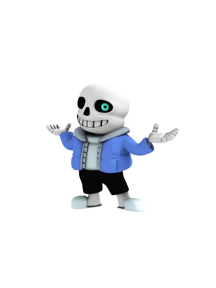 "Undertale: 3D Sans" iPhone Case for Sale by Vysoft | Redbubble