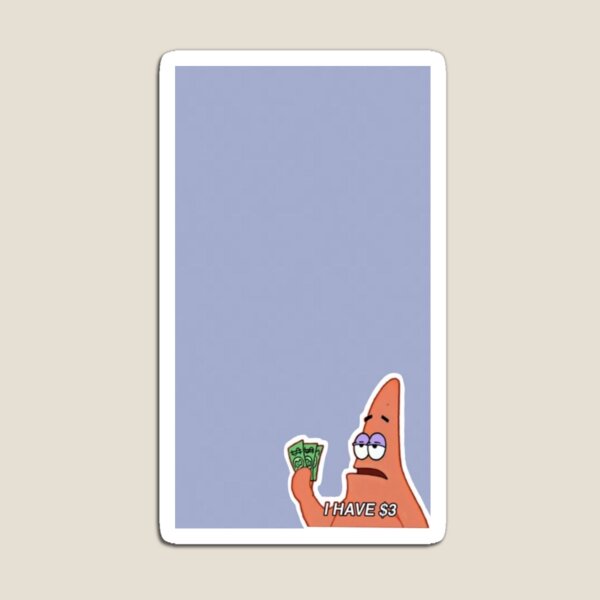 "patrick star meme" Magnet for Sale by whynotaesthetic | Redbubble